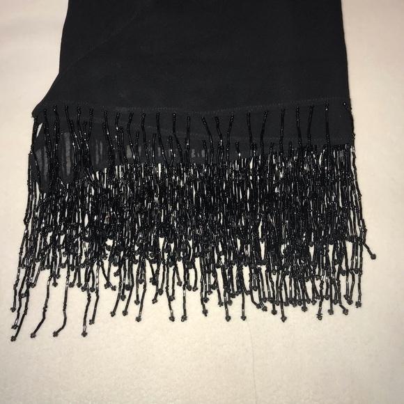 Baar & Beards | Accessories | Baar Beards Beaded Sheer Wrap Shawl ...